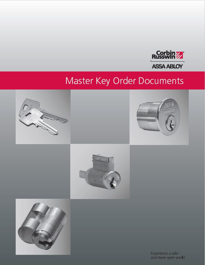 Key System Tools / Support | Corbin Russwin